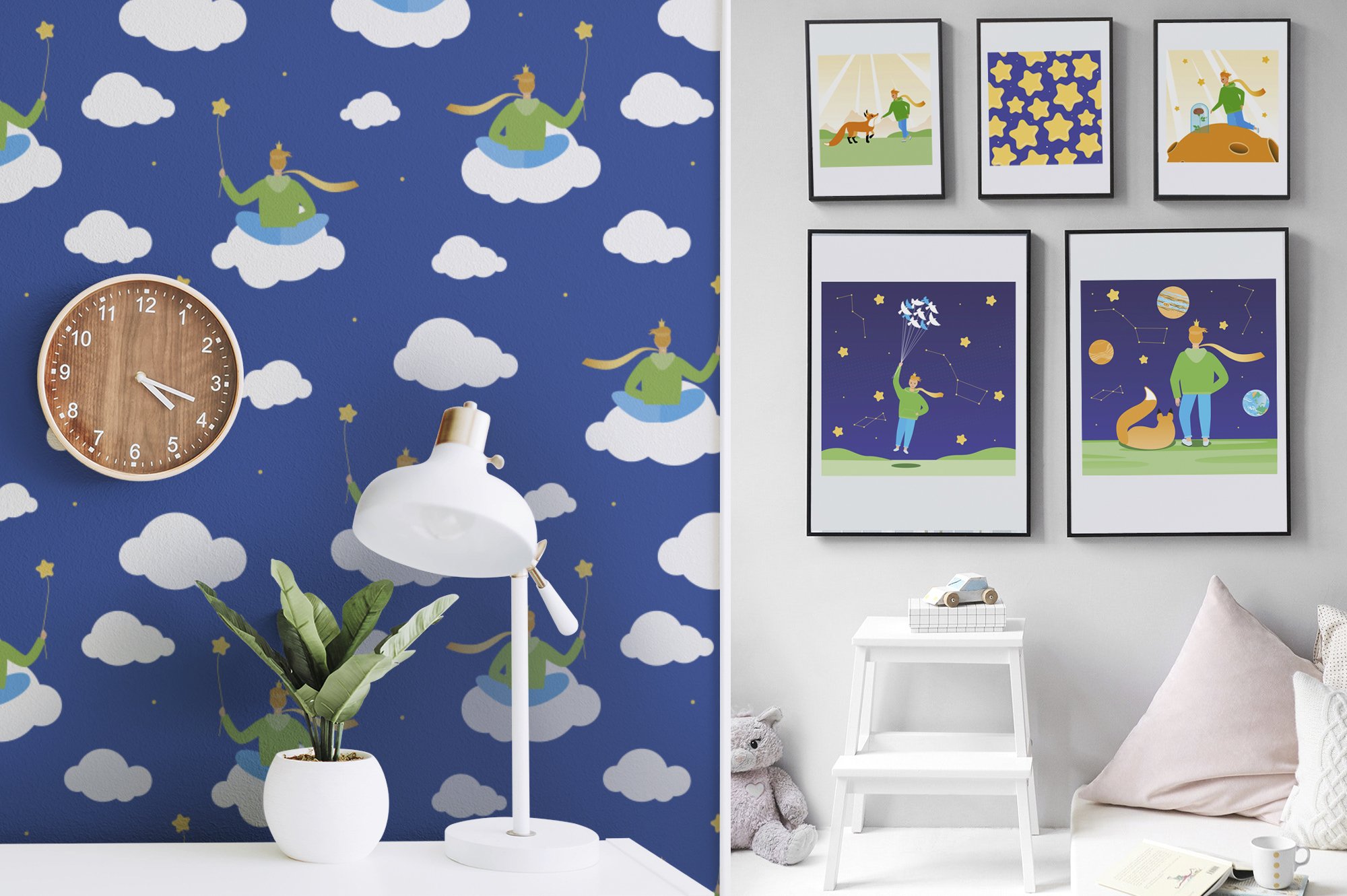 The Little Prince - Set of Illustrations