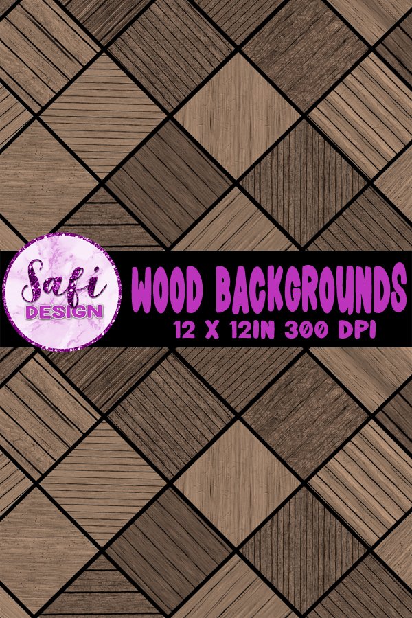 Rustic Wood Digital Paper Backgrounds