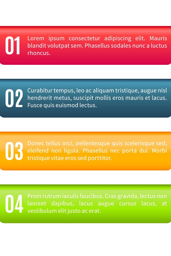 Infographic labels. Color banners template. Info tag with st