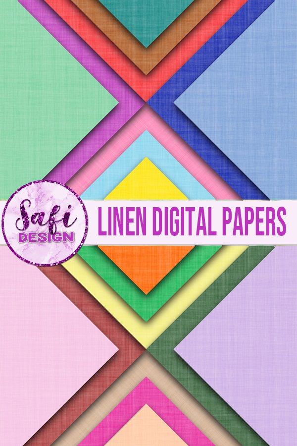 Linen Digital Paper Backgrounds