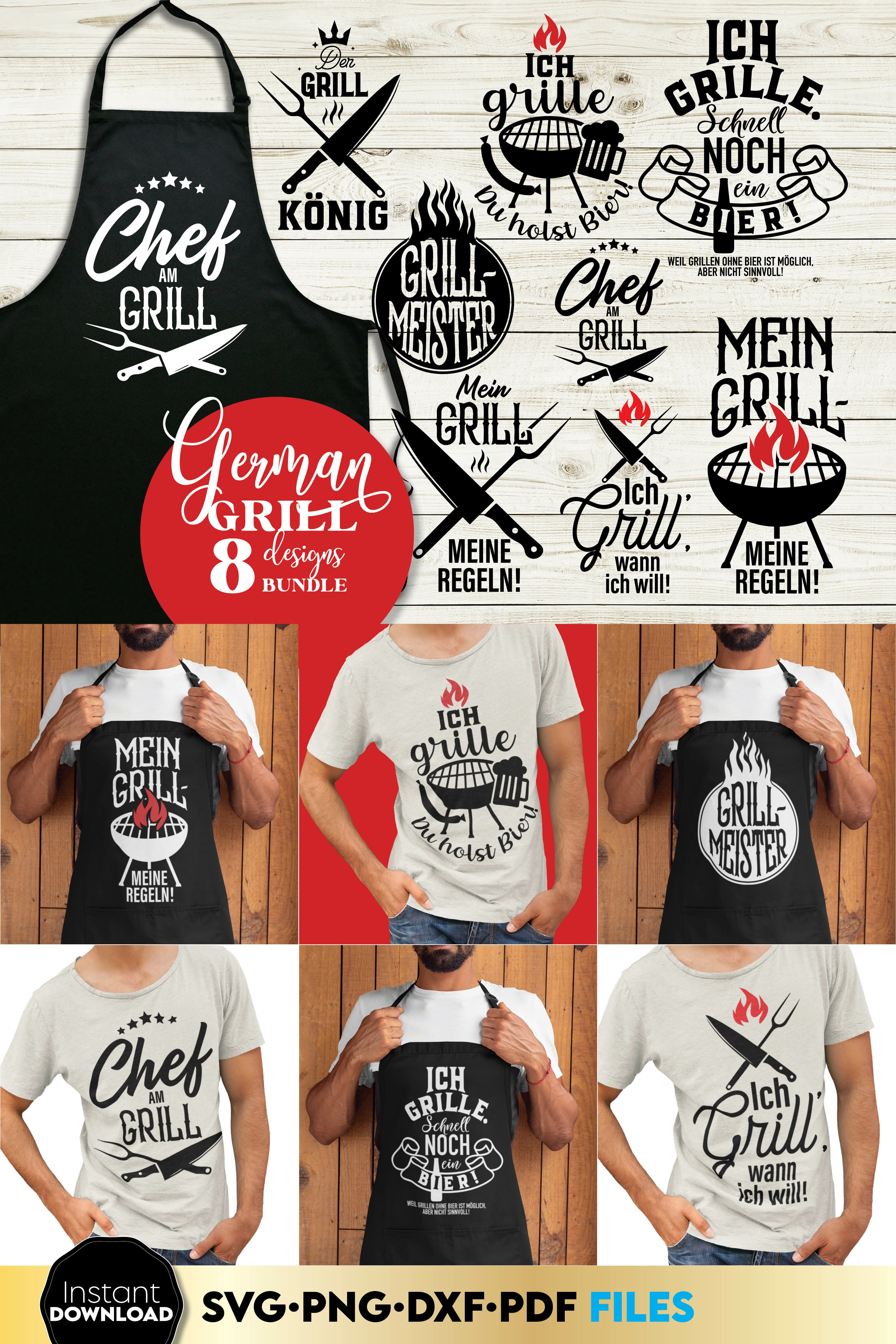 German Papa| Grill-Meister| Mein Grill Meine Regeln SVG PNG