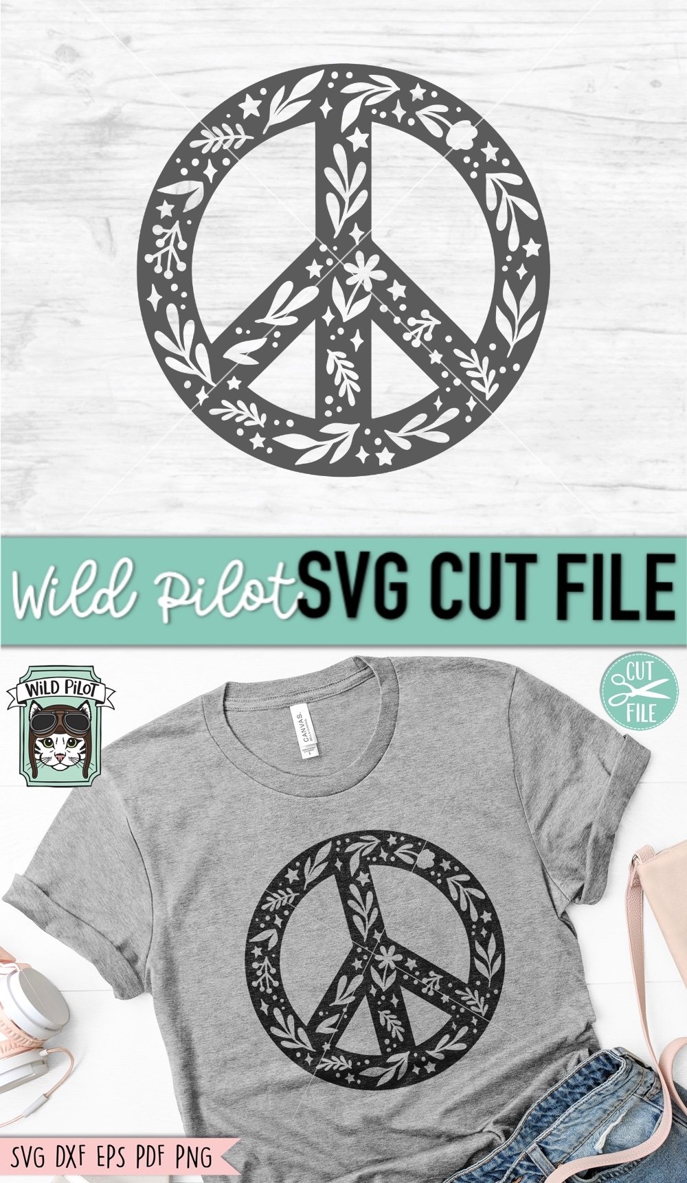 Peace Symbol SVG, Peace Sign SVG, Love SVG, World Peace SVG