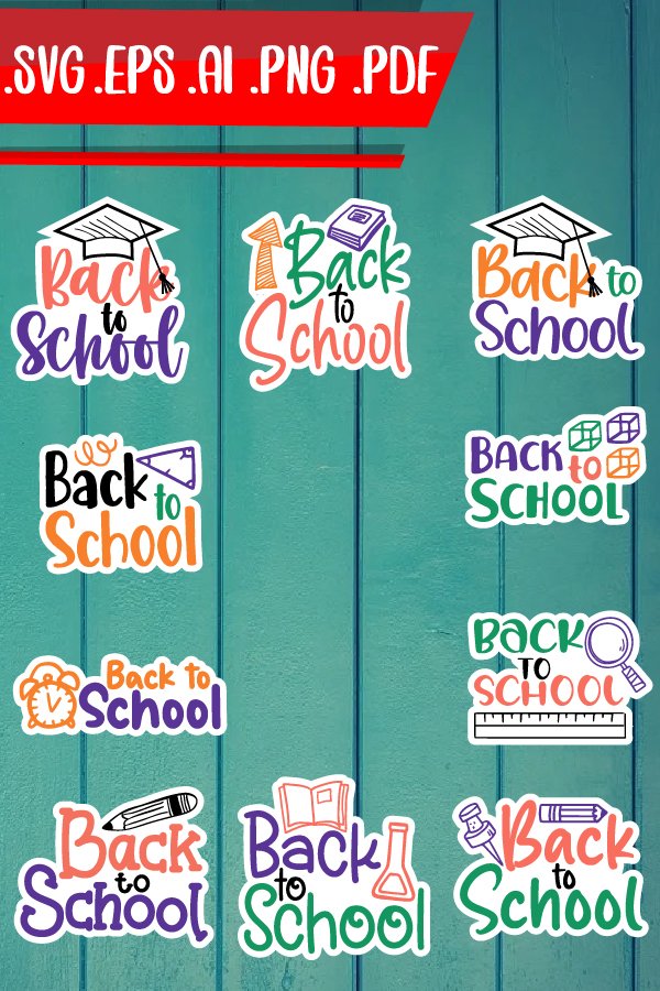 Back to School Sticker Bundle (1442971)