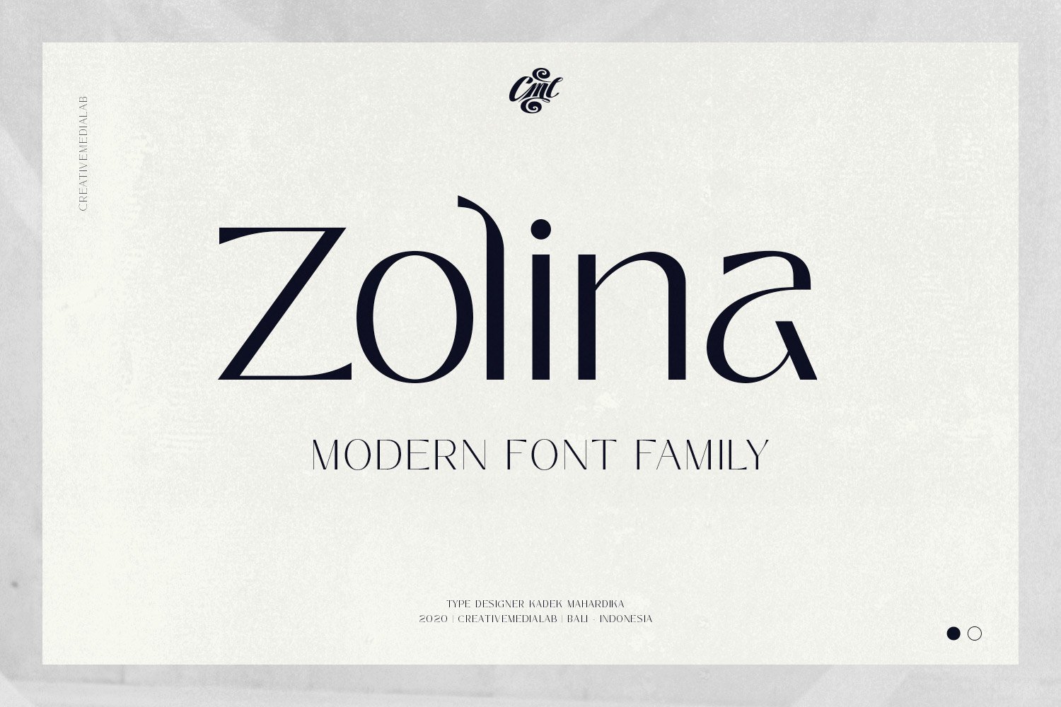 Zolina - Modern Display Font