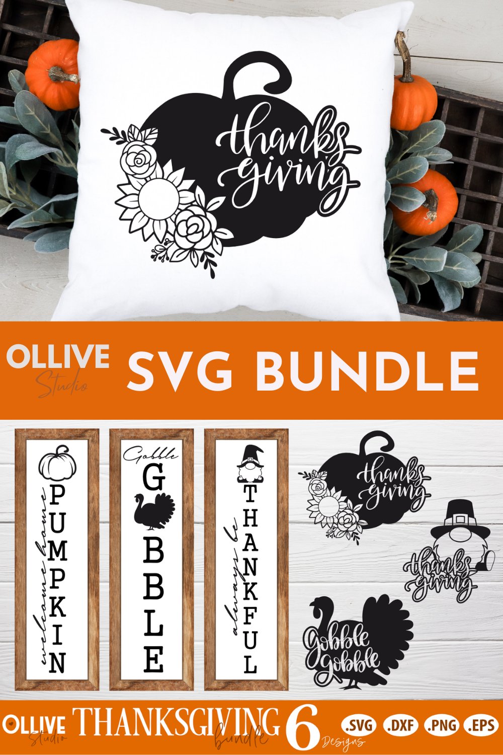 Thanksgiving Bundle Signs SVG | Thanksgiving SVG