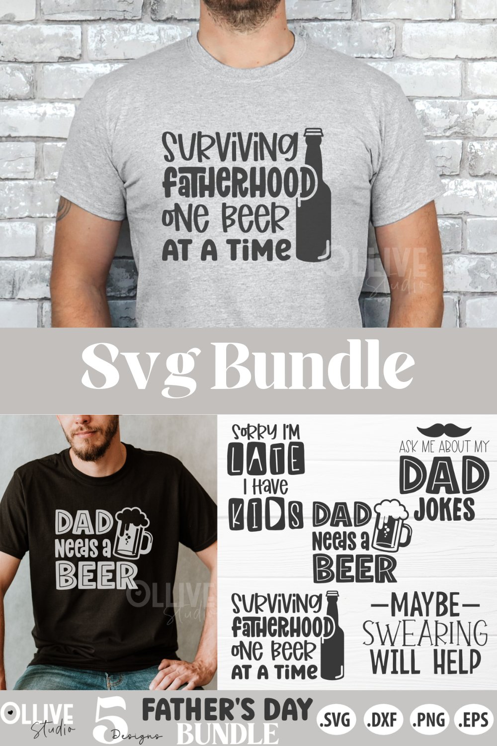 Father's Day Sarcastic SVG Bundle | Father's Day SVG