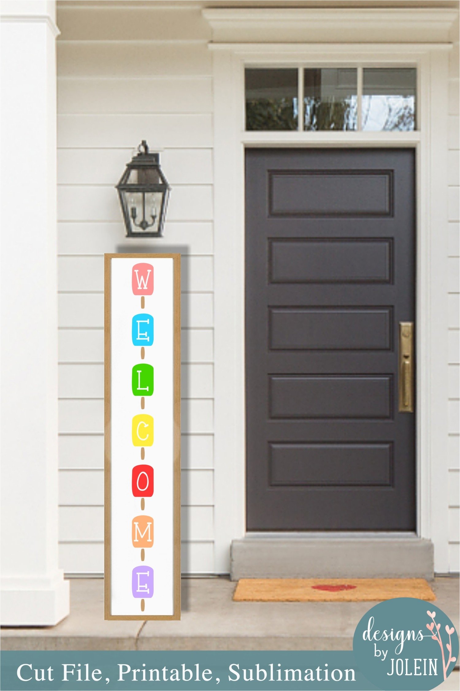 Summer Welcome Sign SVG, Sublimation, Printable, Cricut