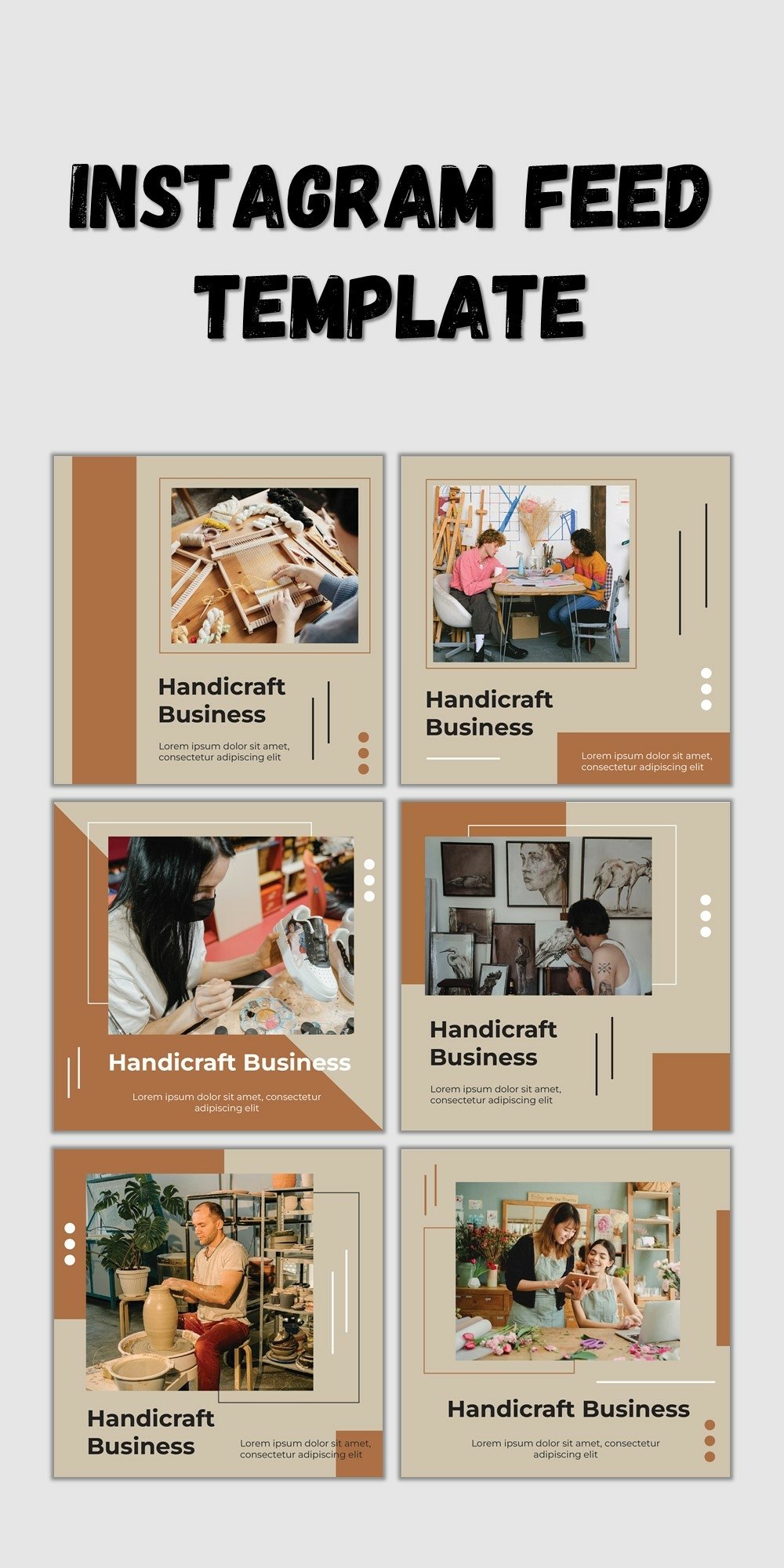 Template Instagram Business - Handicraft Business (1899664)