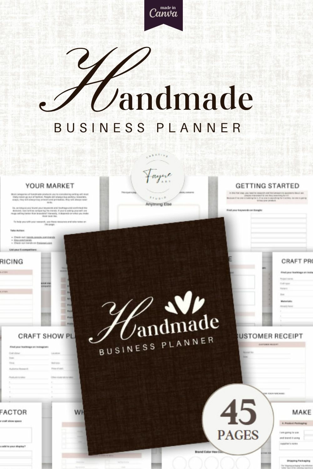 The Ultimate Handmade Small Business Planner: (3581095)