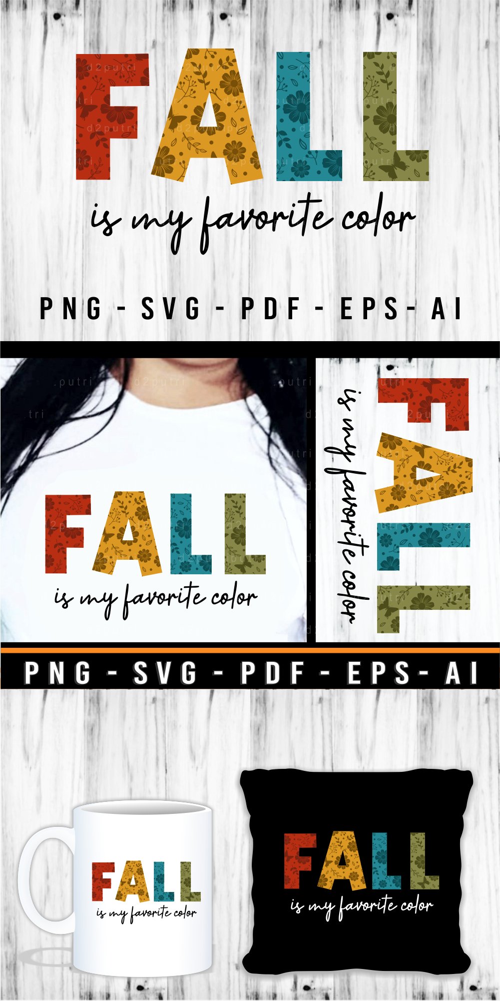Fall Is My Favorite Color SVG Design, Fall Saying SVG