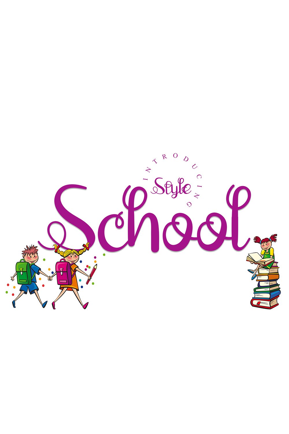 School Handwritten font