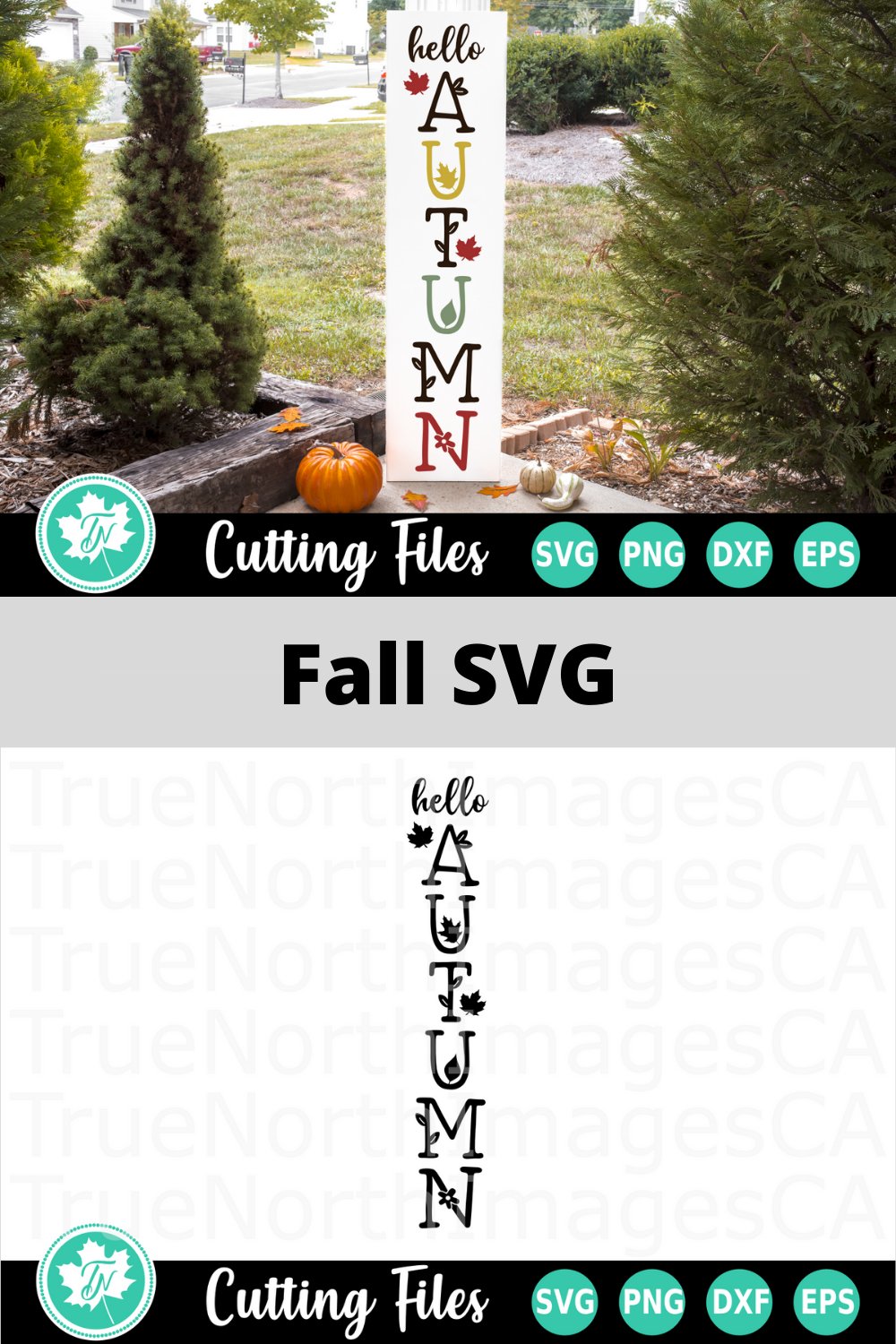 Fall SVG | Fall Sign SVG | Hello Autumn SVG (847231)