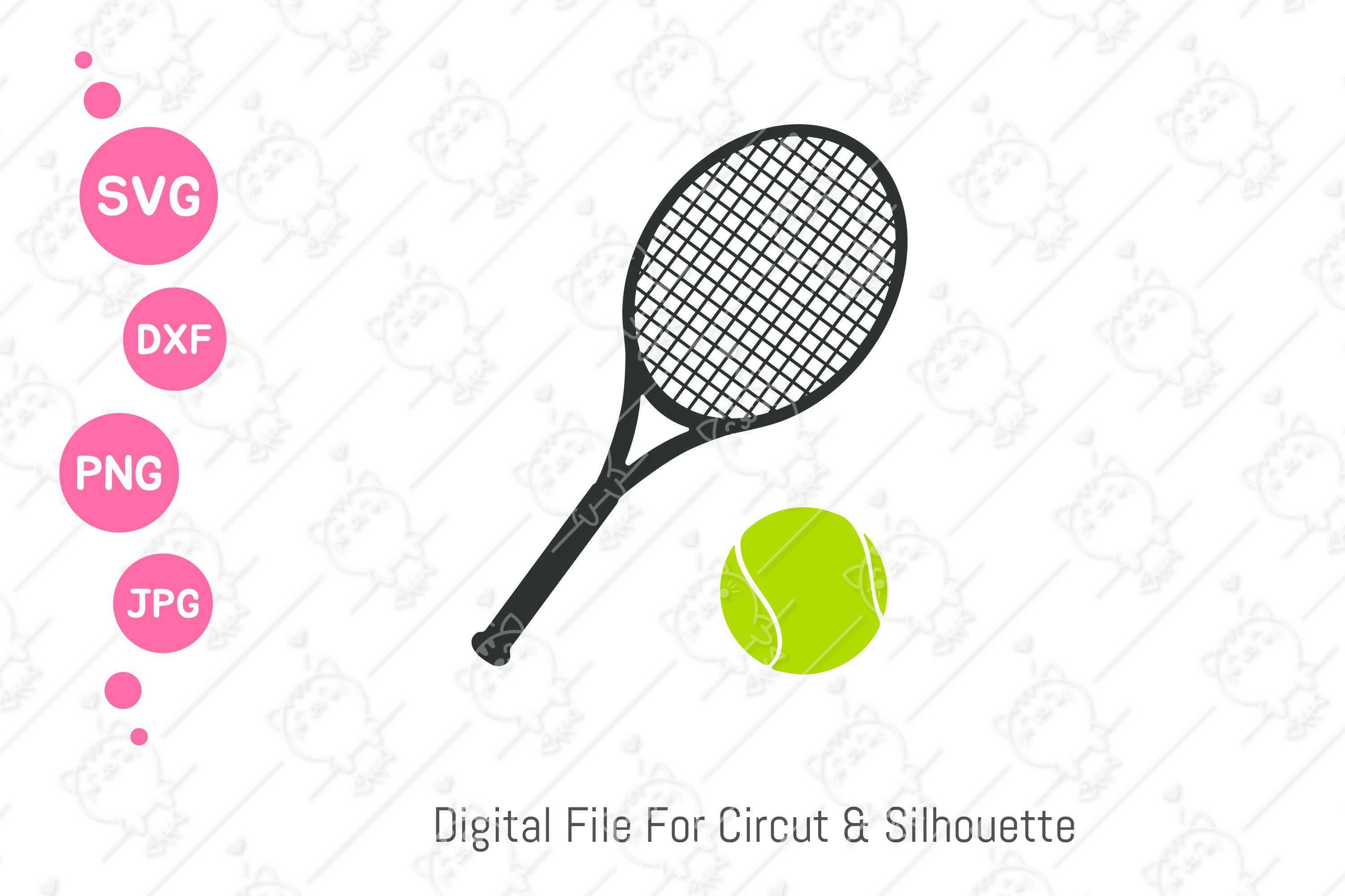Tennis Ball SVG | Tennis svg | Sport SVG | svg dxf (1309489)