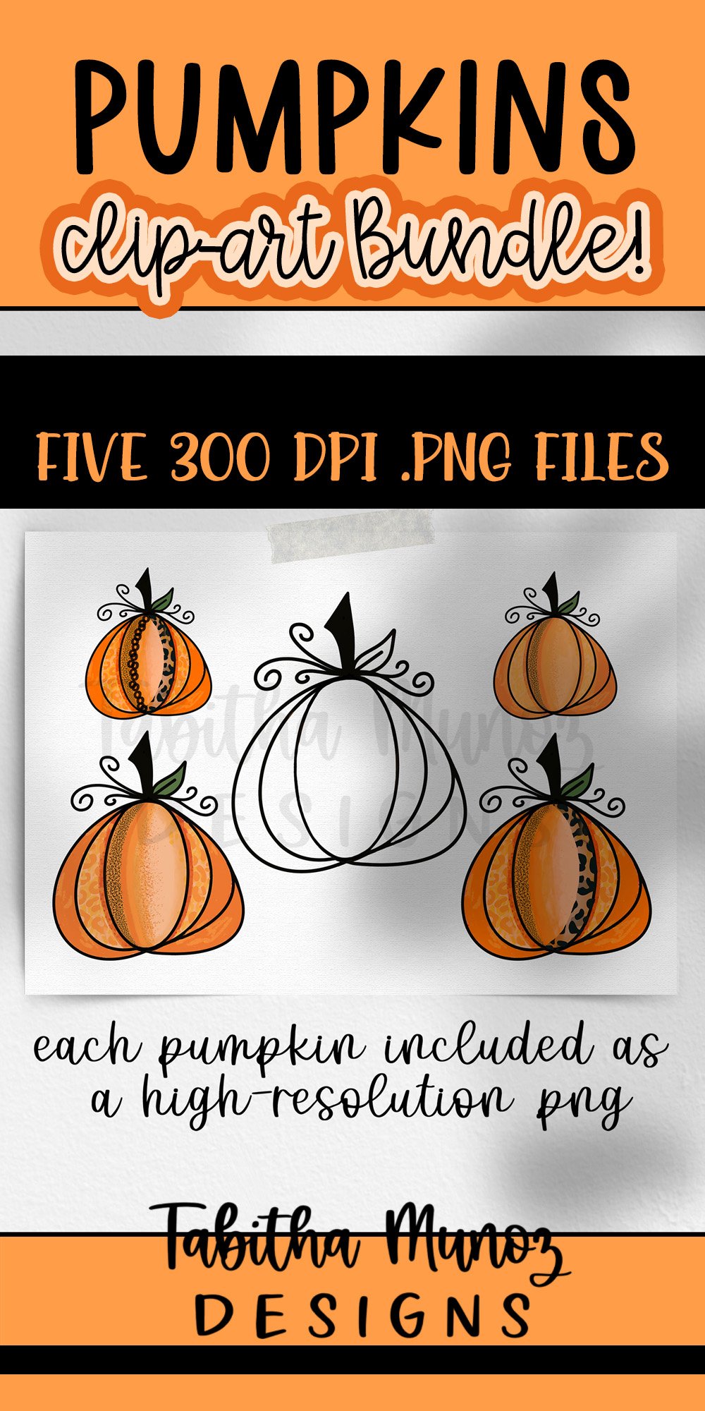 Pumpkin Clip-Art Bundle