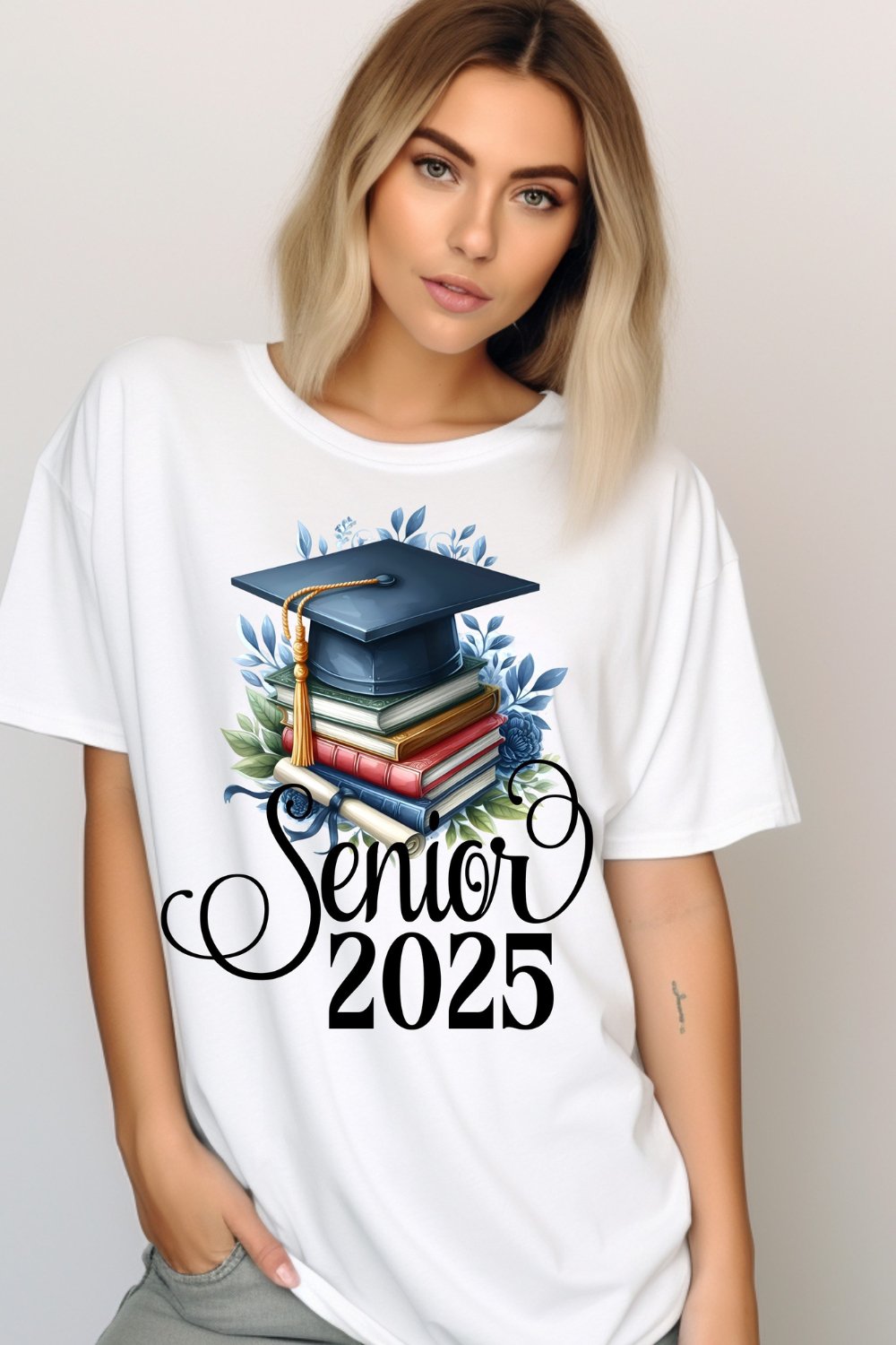 Senior 2024 2025 Graduation, Senior Shirt, Sublimation PNG