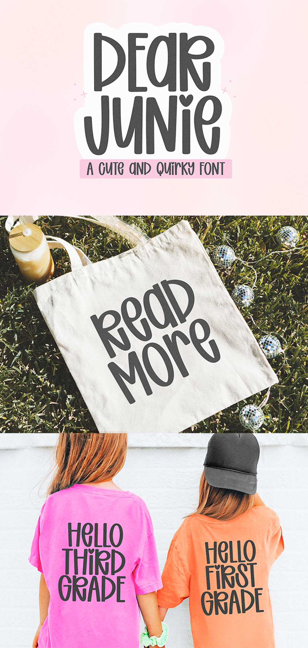 Dear Junie - Cute and Quirky Font