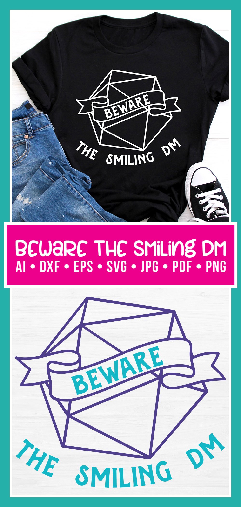 Beware the smiling DM SVG