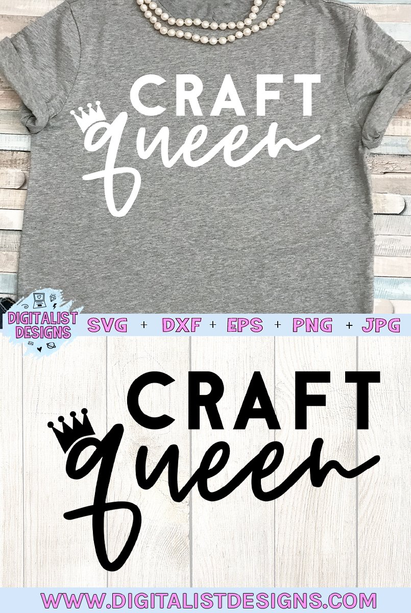 Crafting SVG | Craft Queen SVG | Crafting Quotes