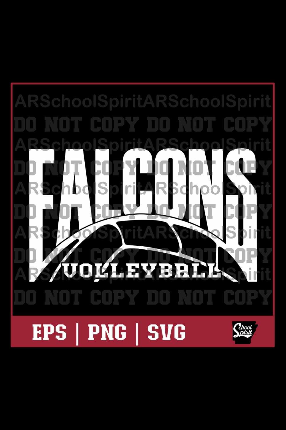 Falcons Volleyball Design