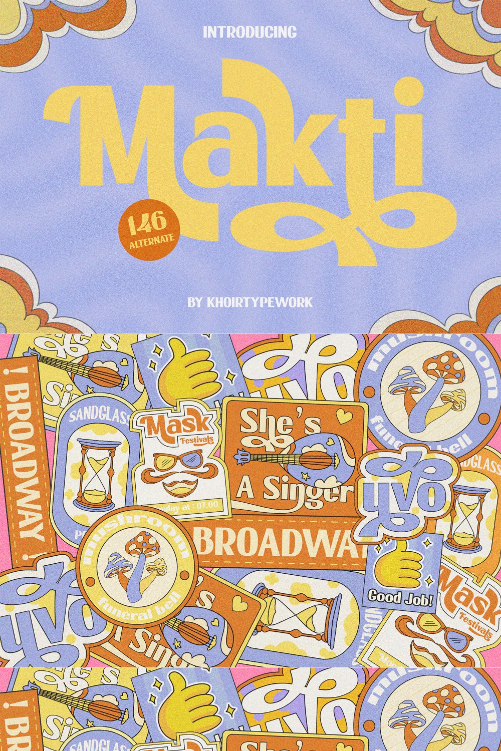 Makti - Retro Font (2150671)
