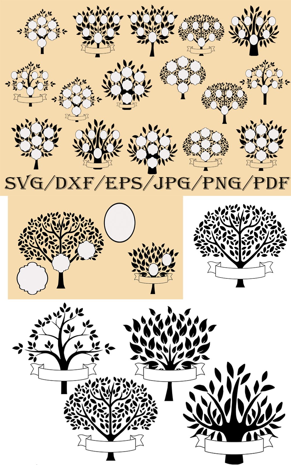 Family Tree SVG, Trees, Cutting, ornament svg, home, love