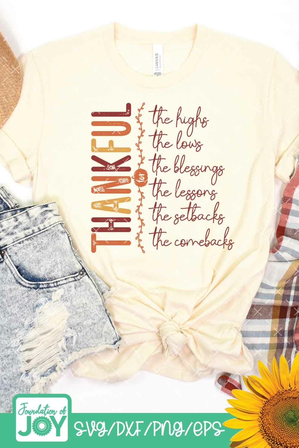 Christian Fall Quote, Thankful Sayings svg, Religious svg