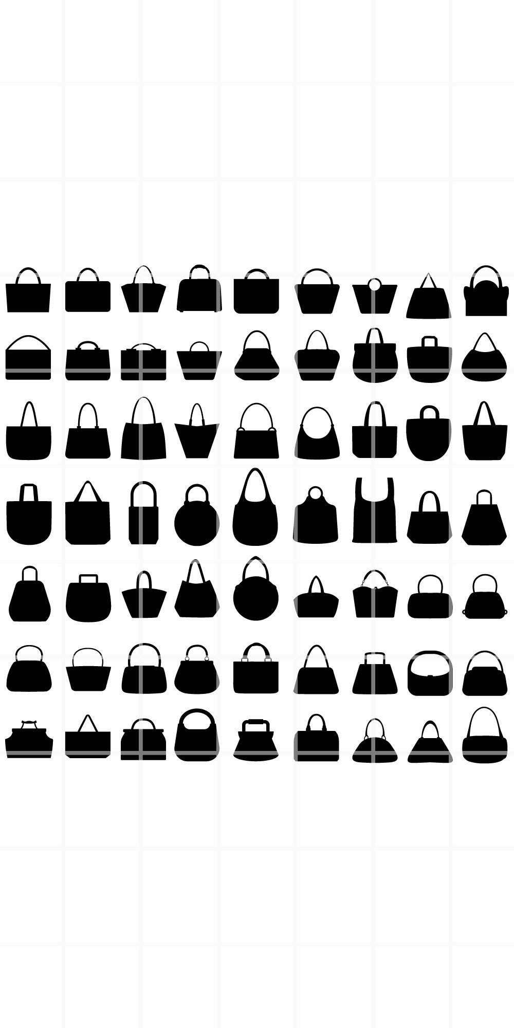 Handbag SVG. Handbag png. Handbags clipart. Handbag cut file