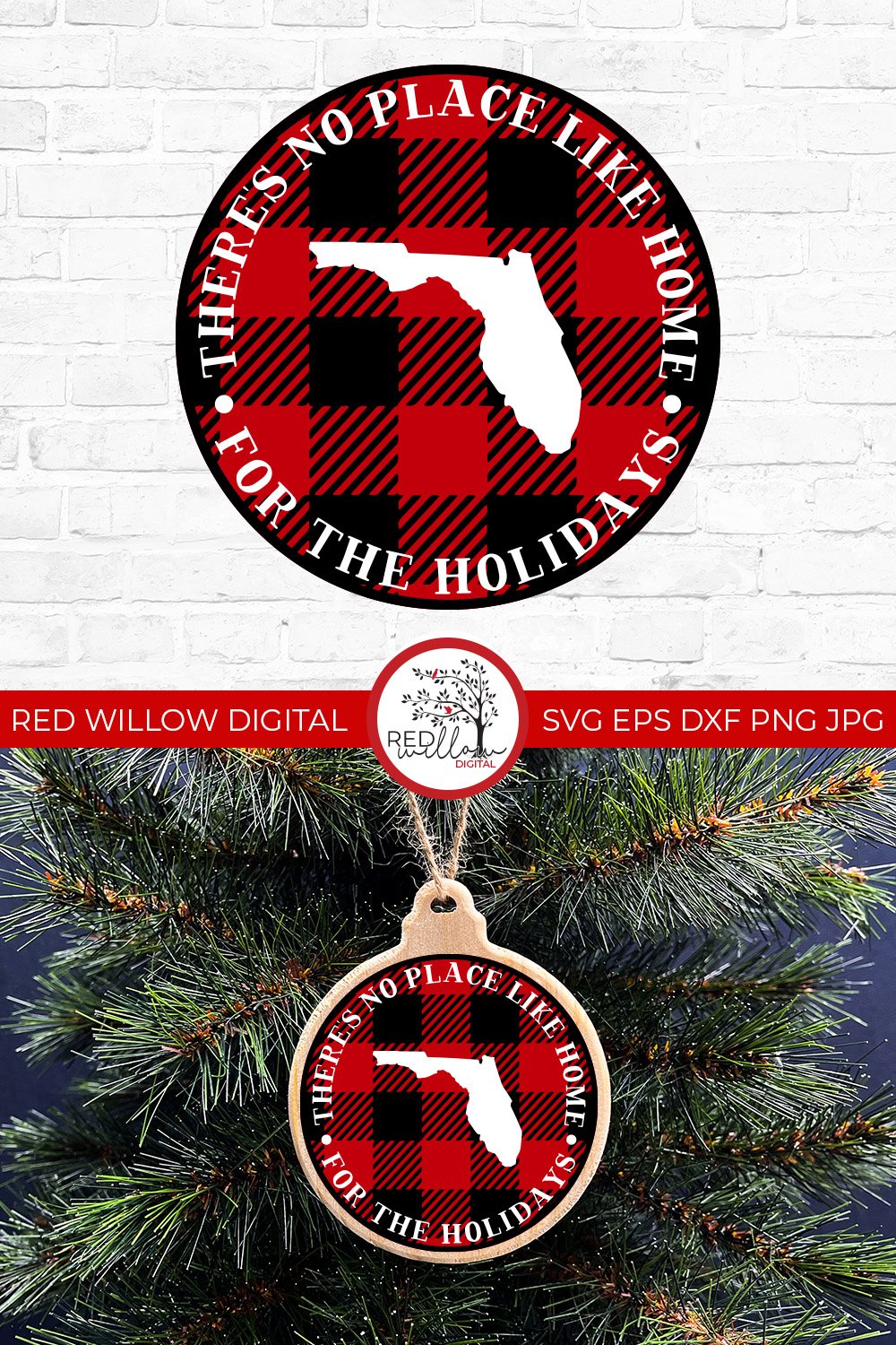 Home For The Holidays | Christmas SVG | Florida SVG