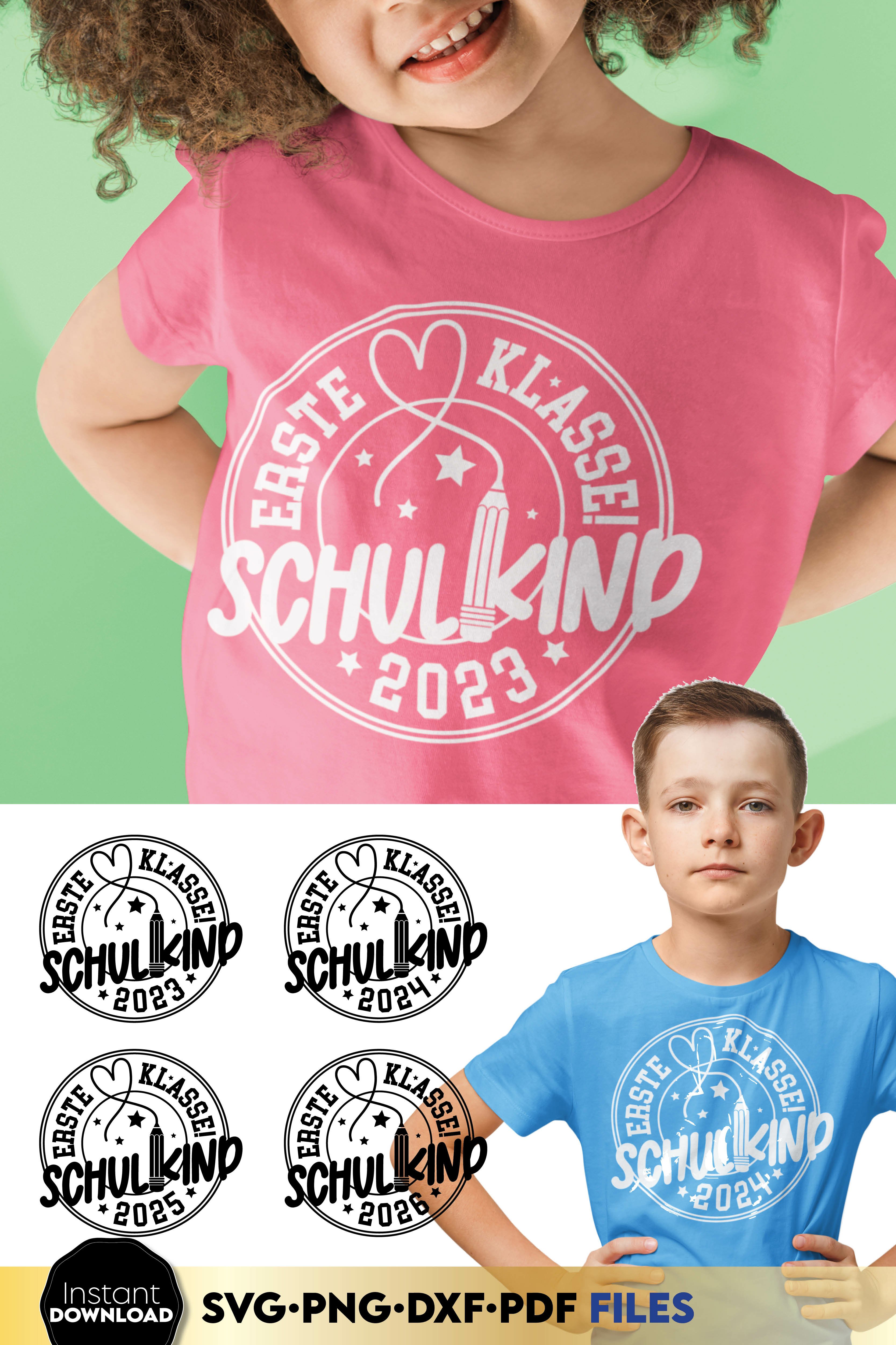 German Schulkind Plotter File SVG Bundle | Schuleinführung