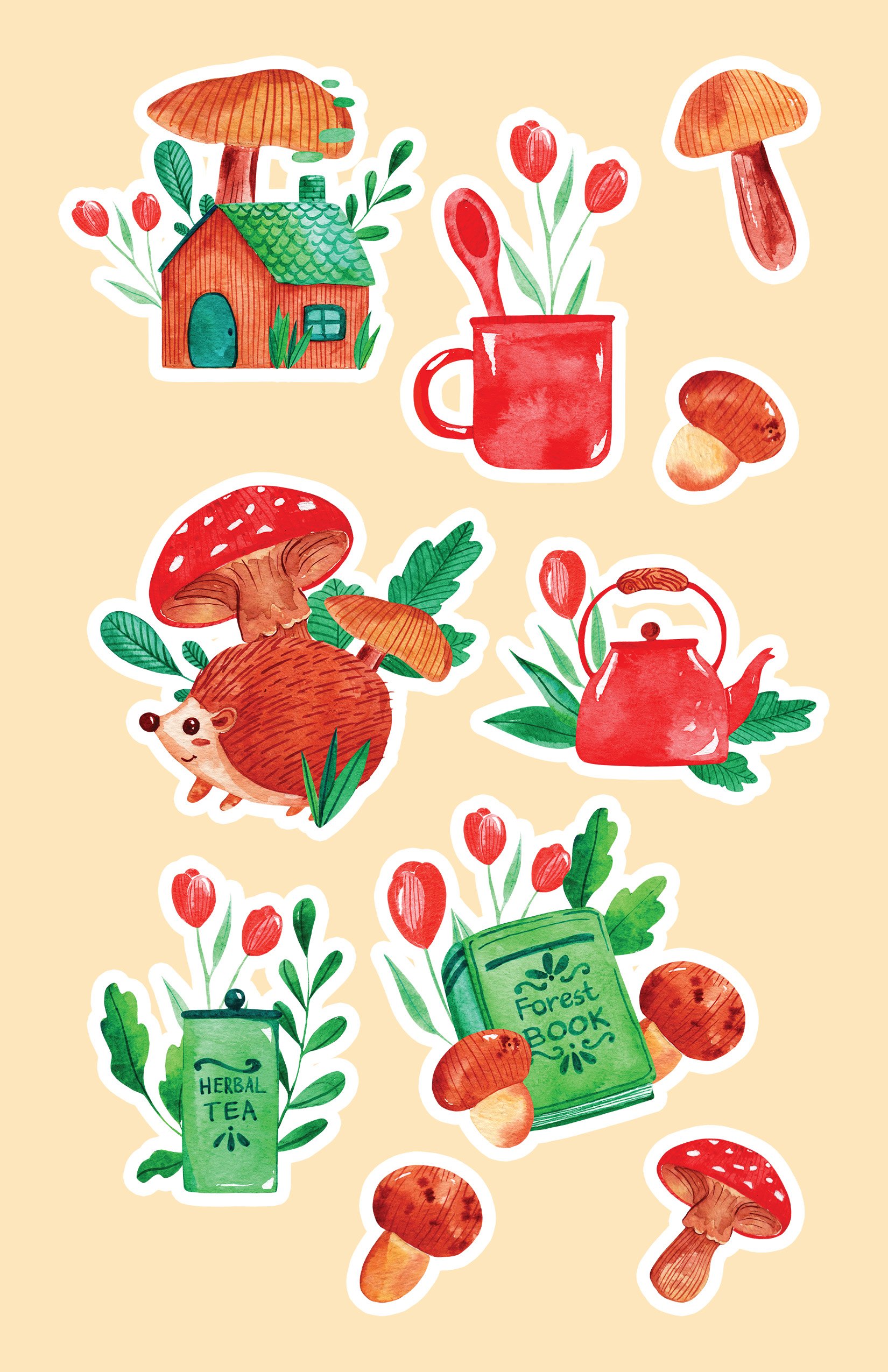 Cozy Sticker Sheets