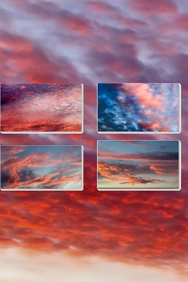 10 stunning deep red sunset cloudscape skies - Vol 2