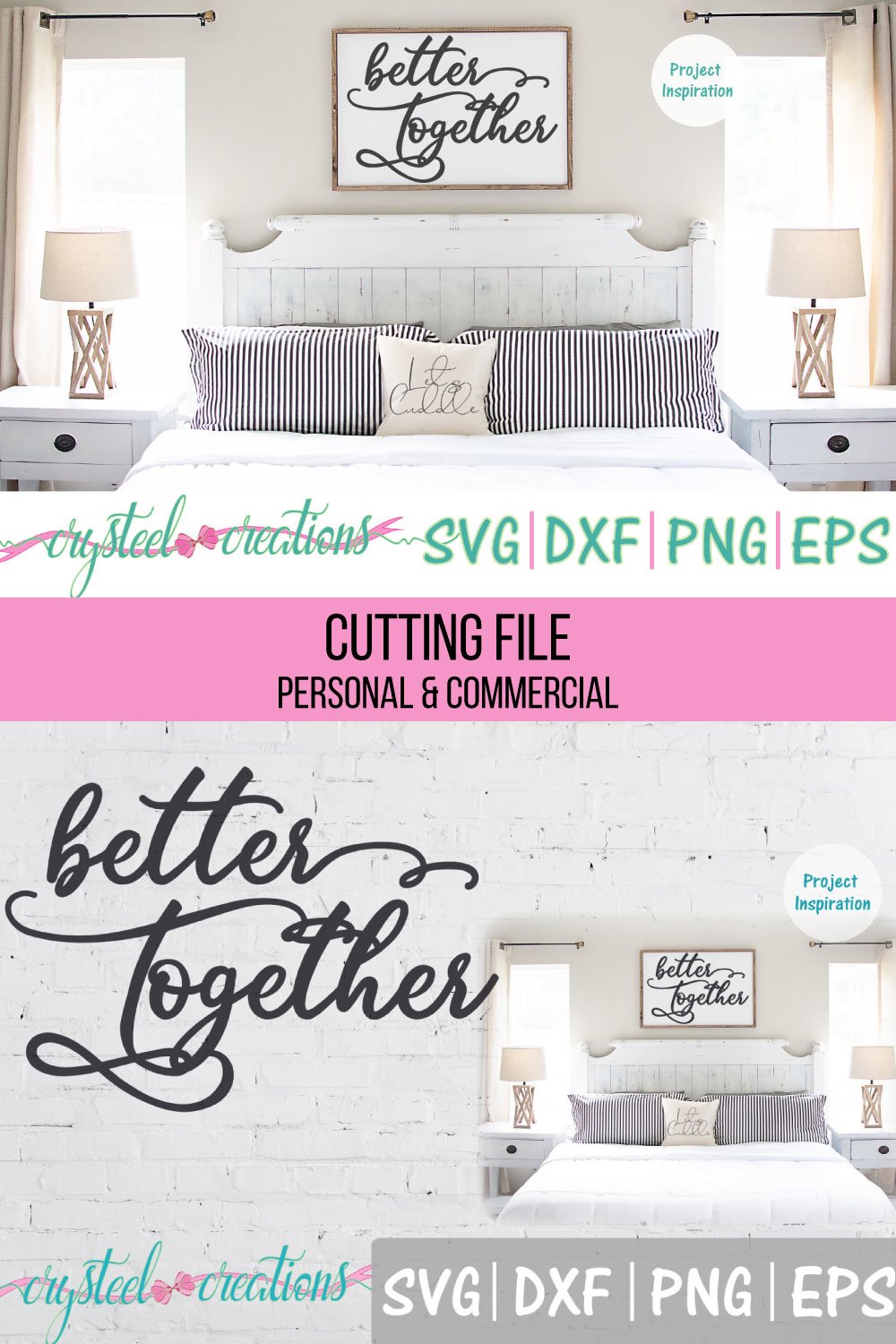 Better Together SVG, DXF, PNG, EPS