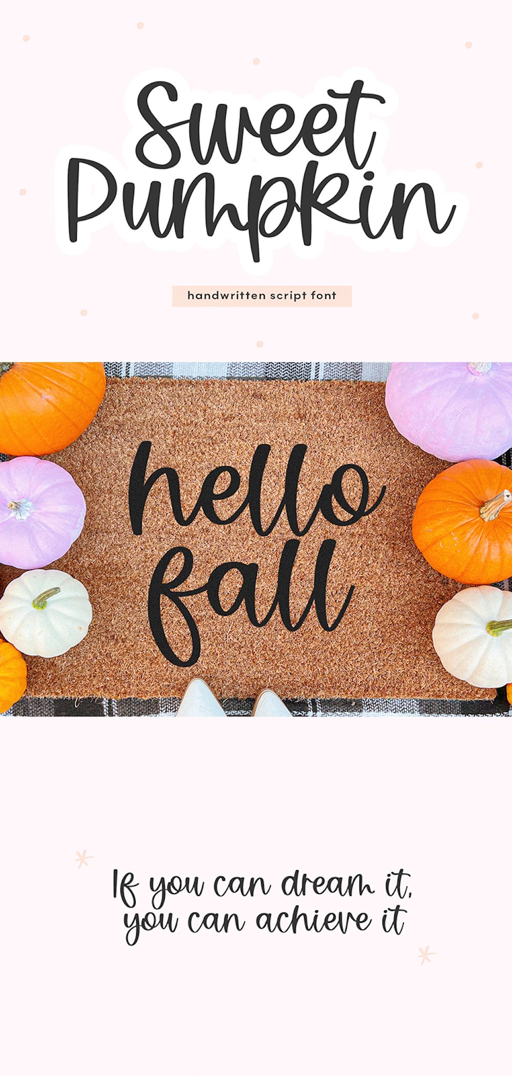 Sweet Pumpkin - Bouncy Script Font