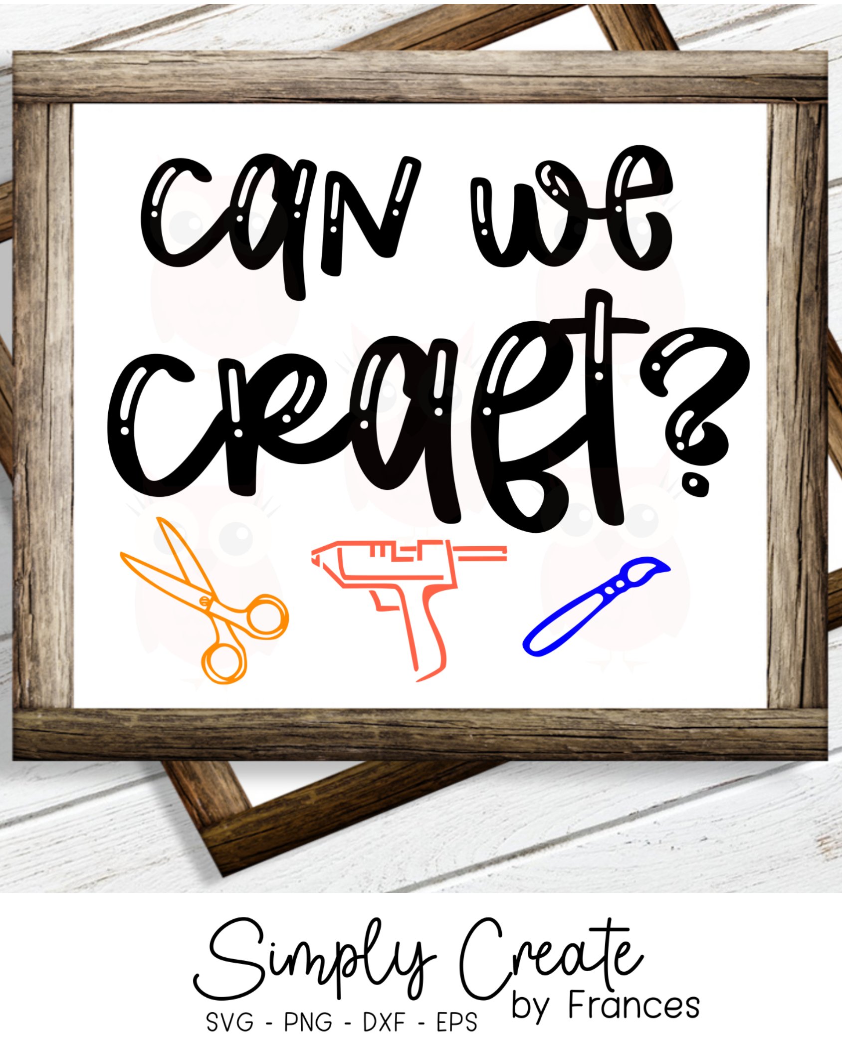 Can We Craft SVG | Funny Craft Quote