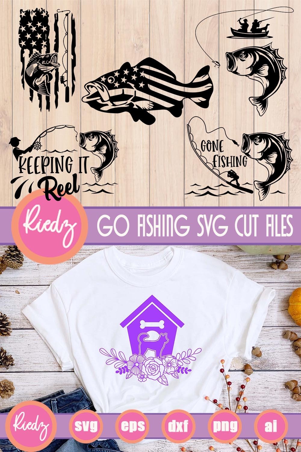 Fishing Svg Cut Files, Fish Png Clipart, Fishing Svg Vector