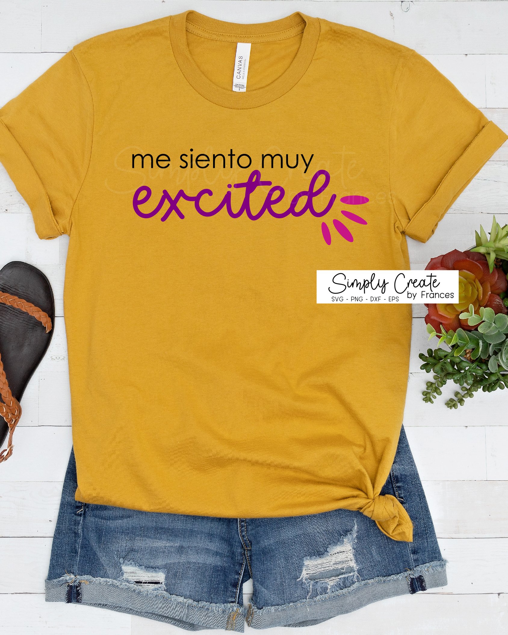 Me Siento Muy Excited SVG | Funny Quote
