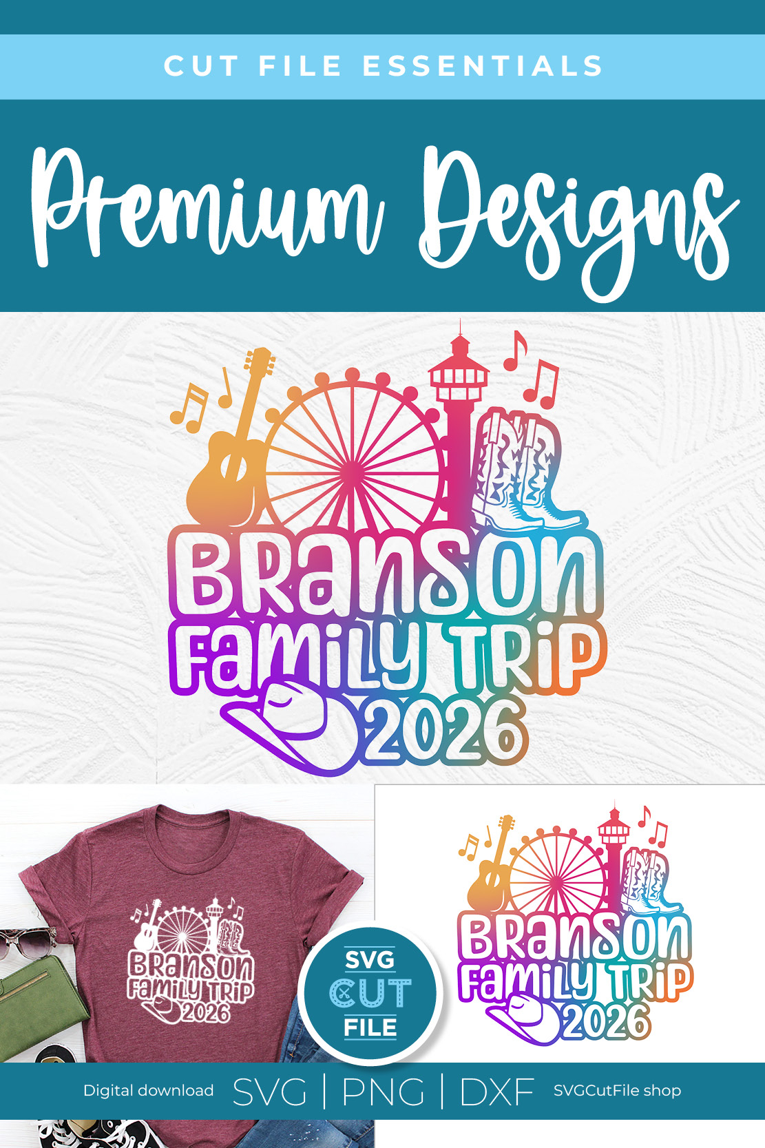 2026 Branson Family trip svg - Branson MO Besties vacation