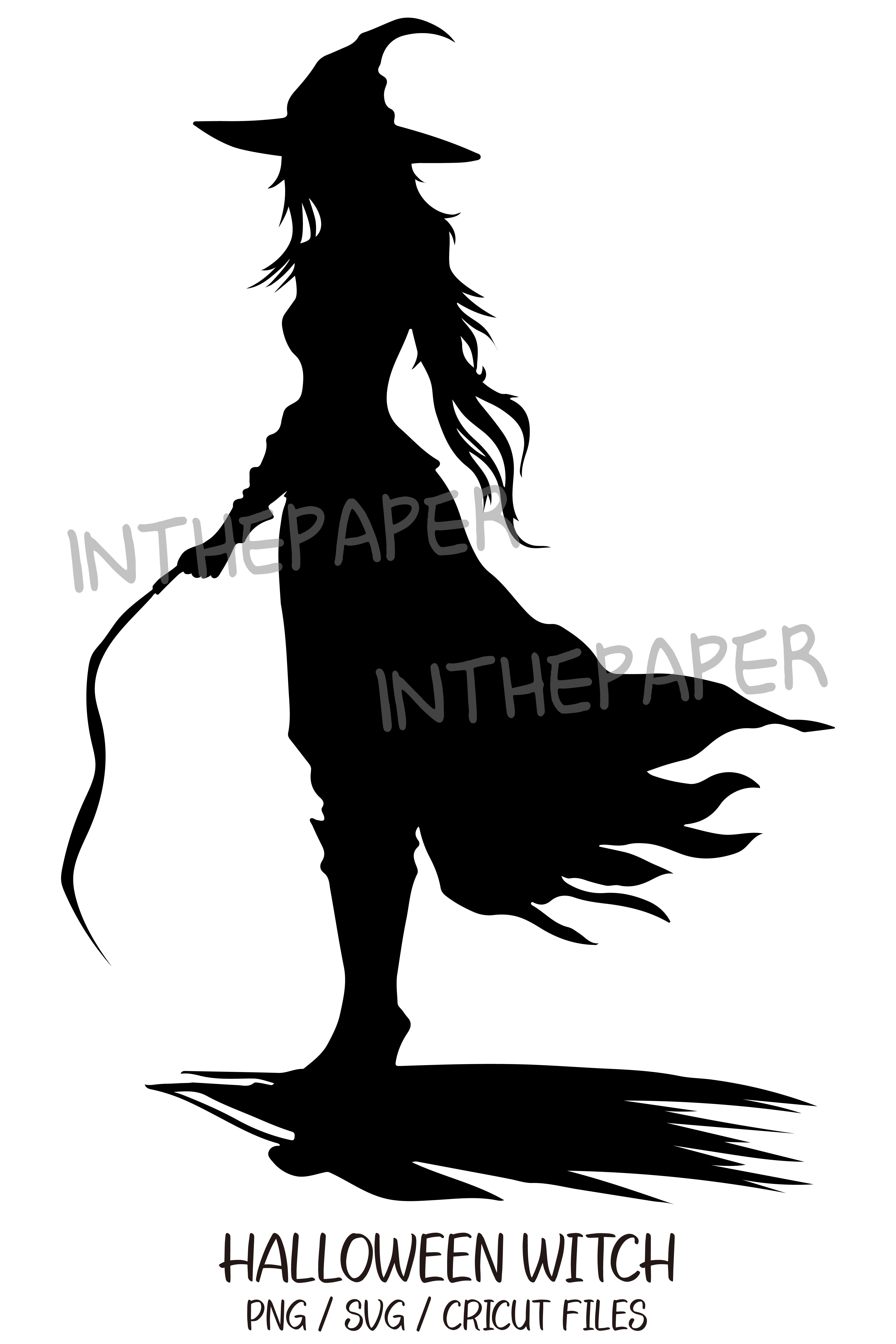 Halloween Witch Face SVG, PNG (2663168)