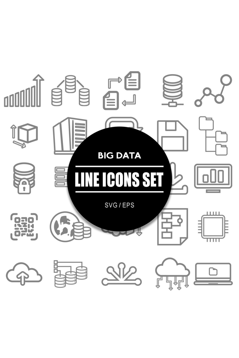 Big Data Icon Set (2437255)