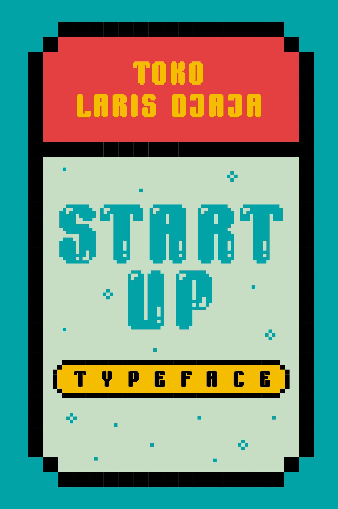 Start Up - a Retro Pixel Typeface