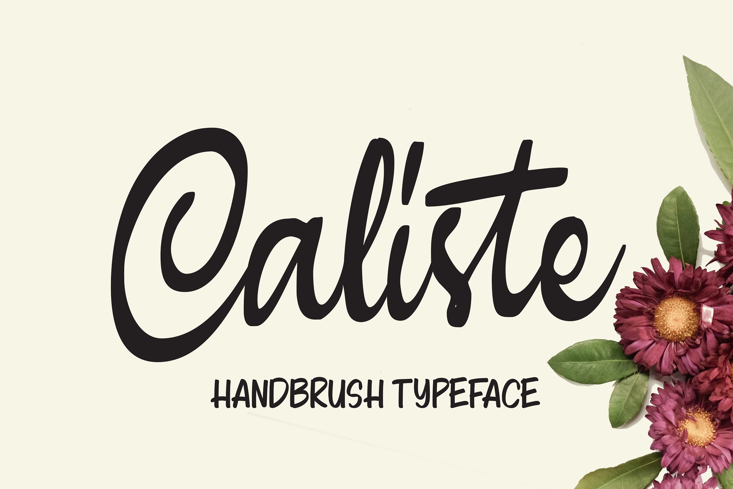 Caliste Script