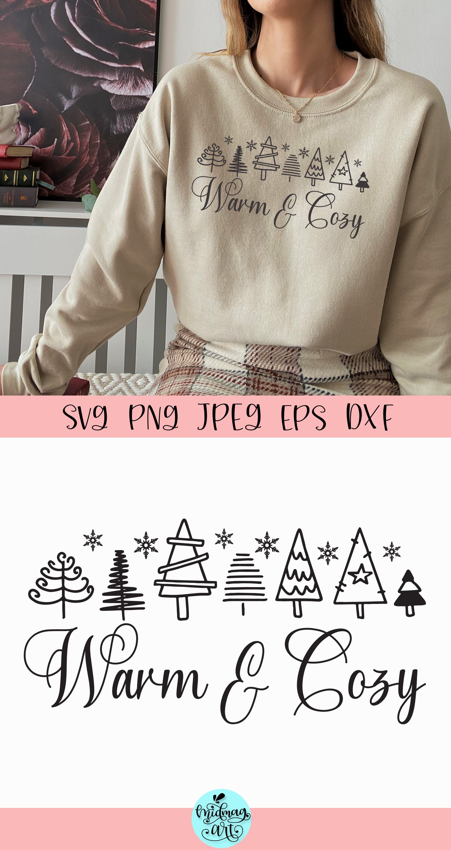 Warm and cozy svg, winter svg (1674853)