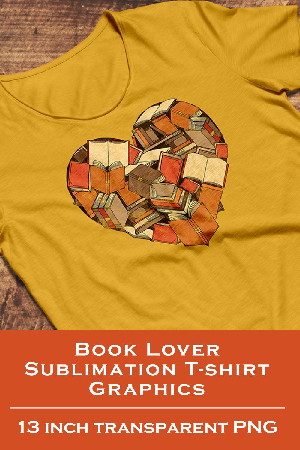 Book Lover Sublimation Design | Librarian Books Sublimation