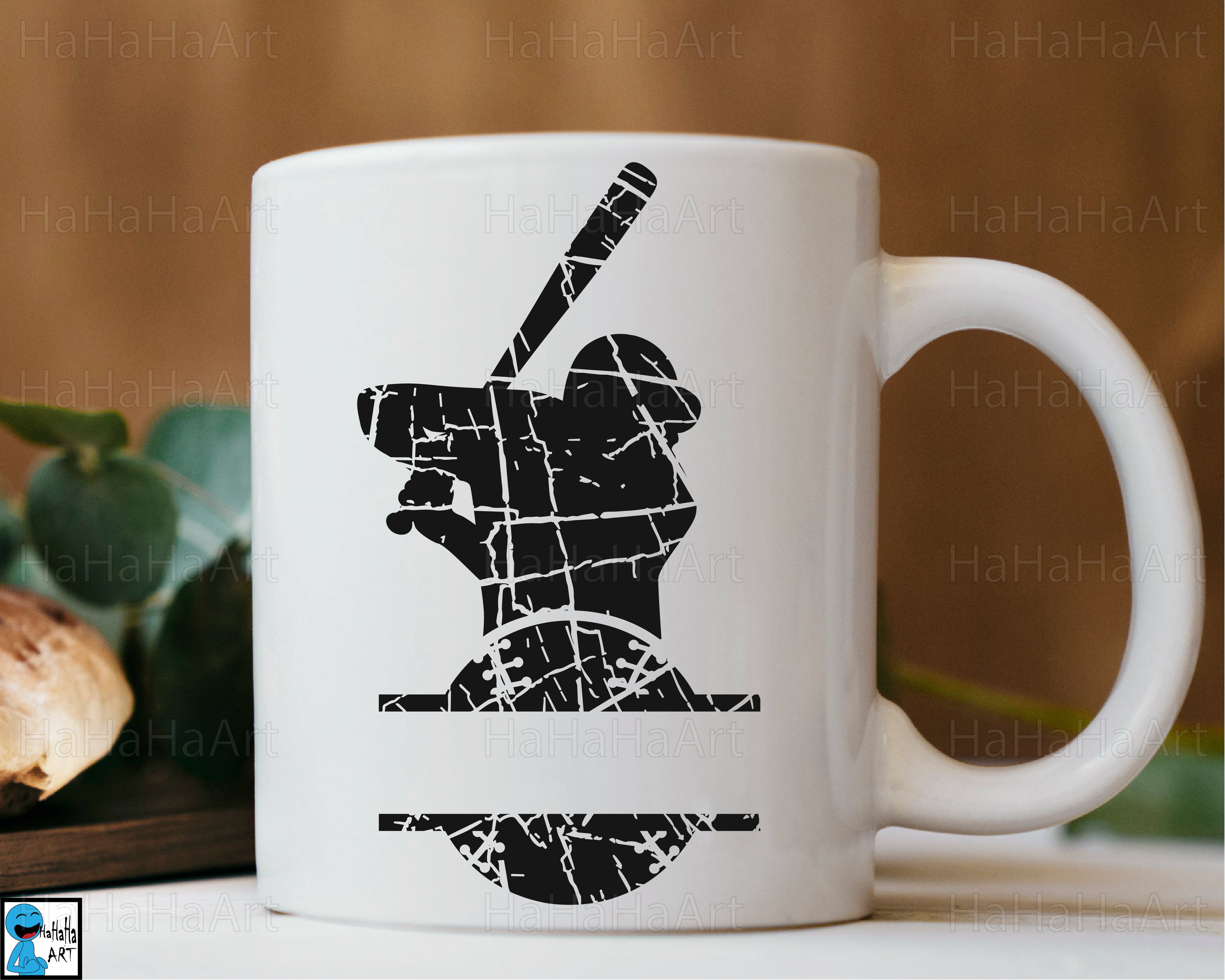 Distress Split Batter - Clip art / Cutting Files 1310c