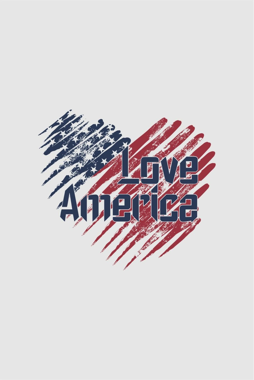 Love America Illustration, american design