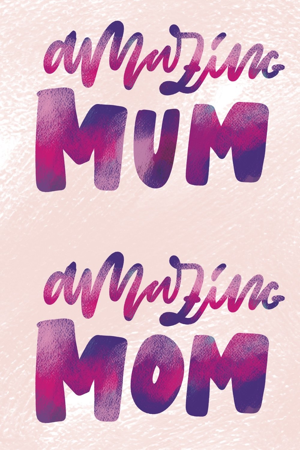 Amazing mom. Amazing mum. Mothers Day