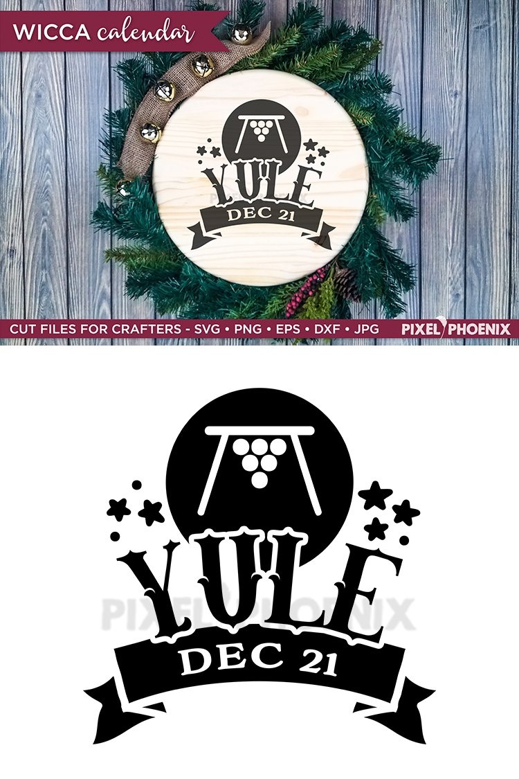 Yule SVG, Wicca SVG, Pagan SVG