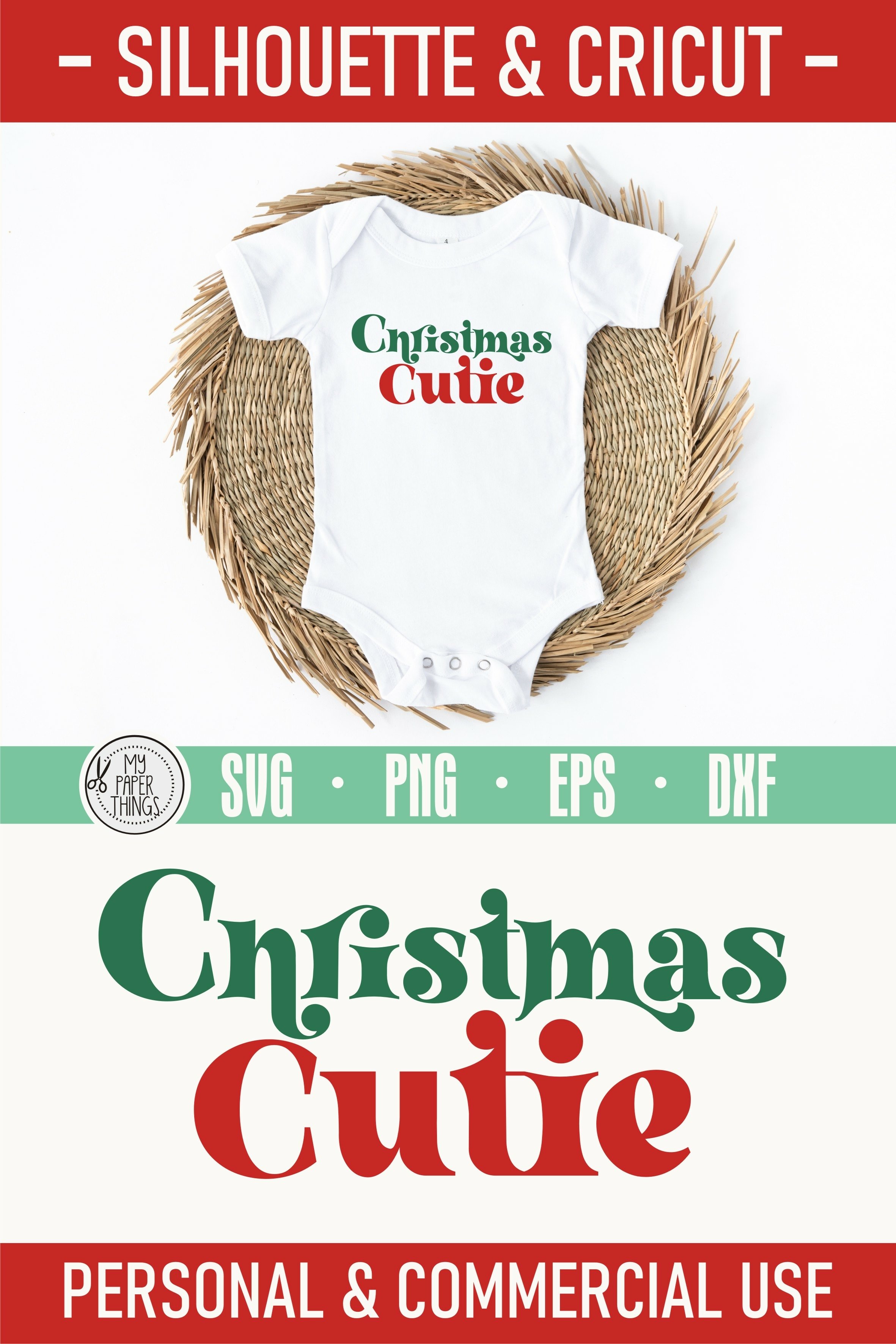 Baby's First Christmas Svg