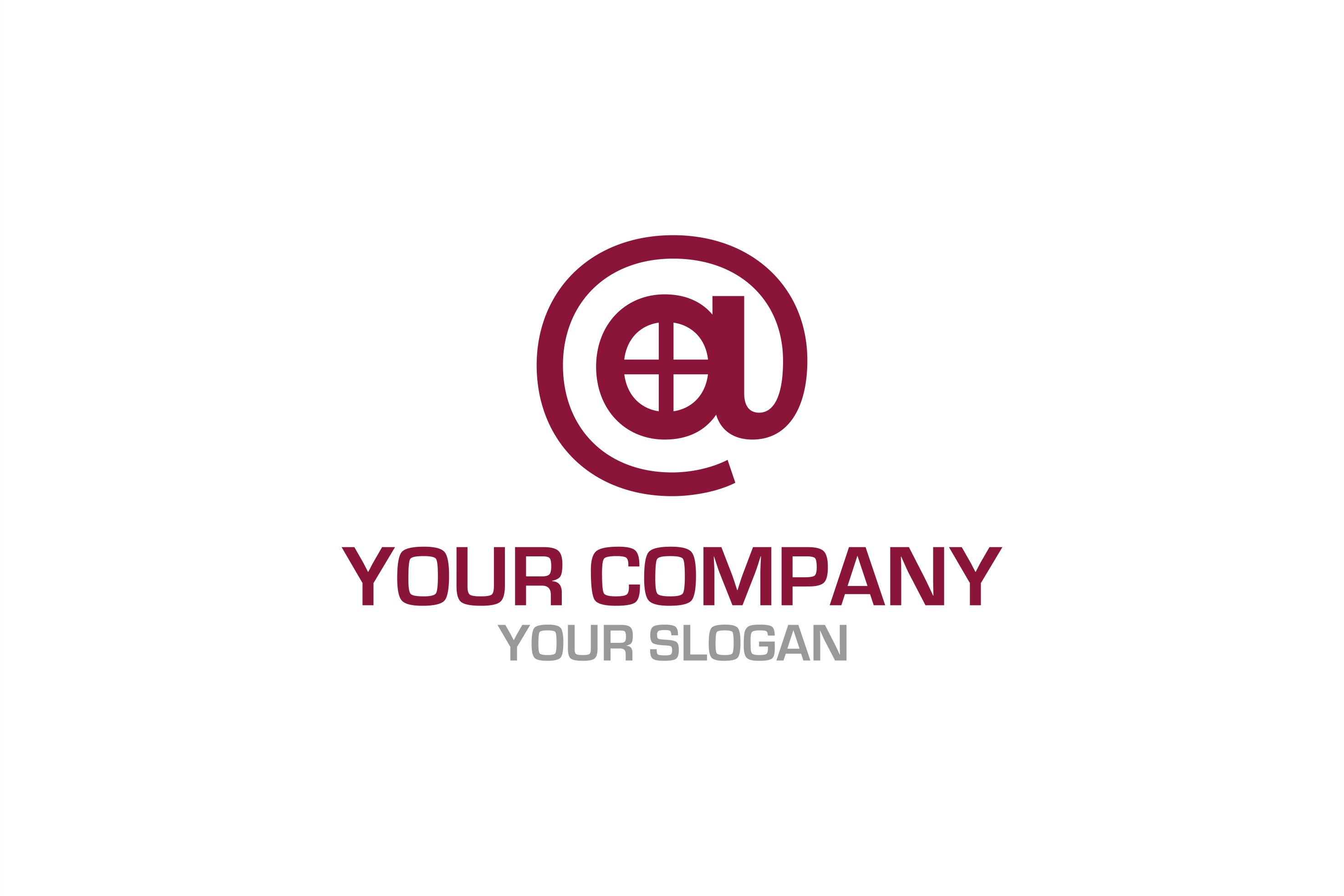 At Home Logo Design Vector