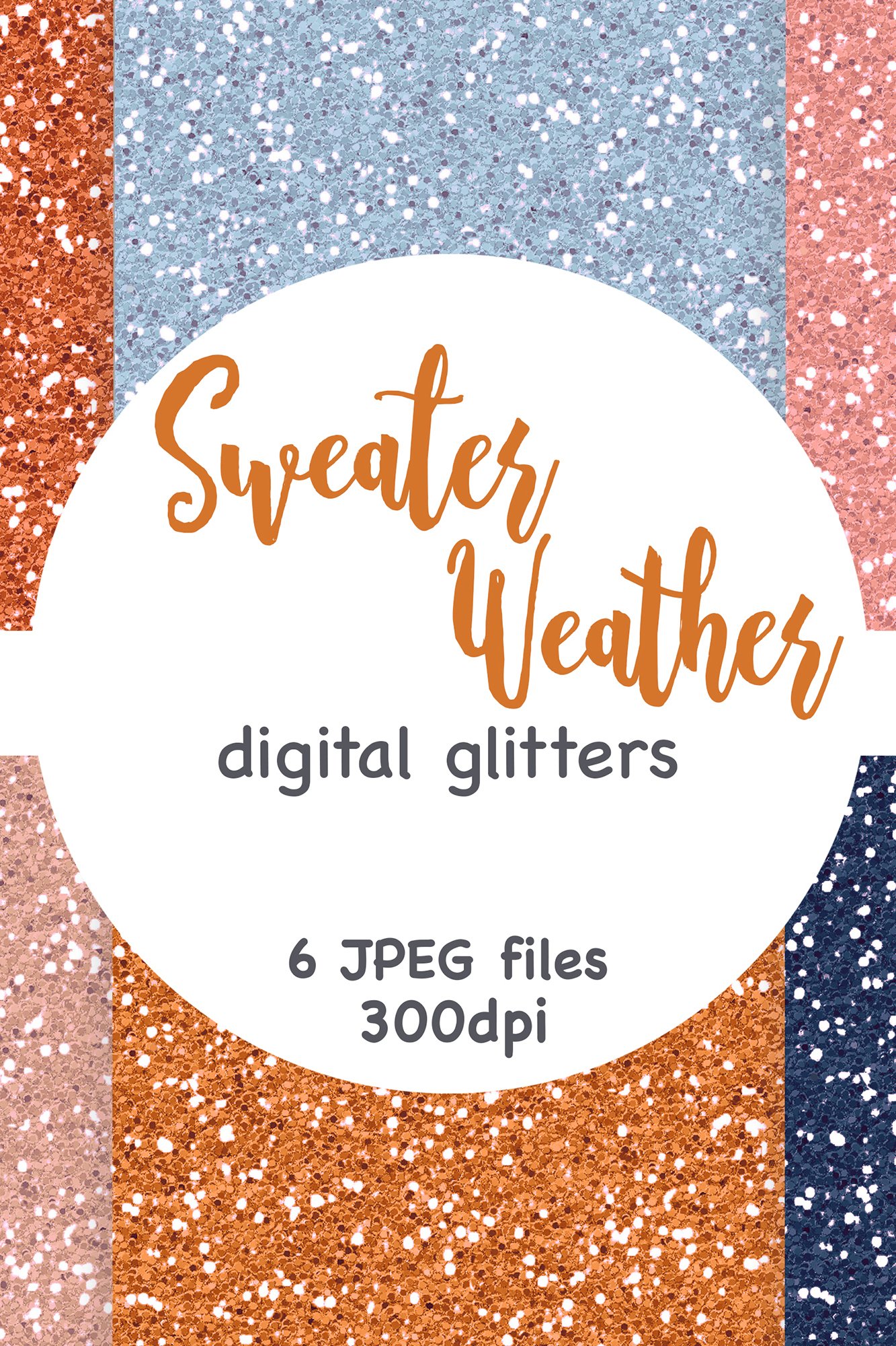 Autumn Glitter | Sparkle Digital Paper